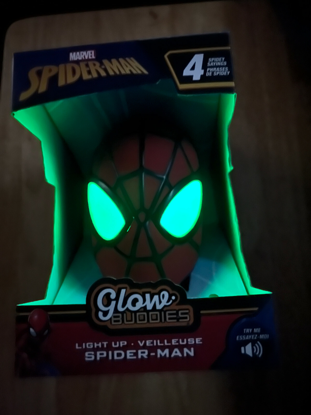 Marvel Glow Buddies Light Up Spider-Man Head | eBay