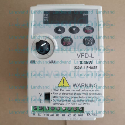 VFD004L21A 0.4KW 220V 1PC NEW Delta VFD-L | eBay