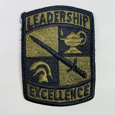 Leadership Excellence US Army Military Patch E5 | eBay