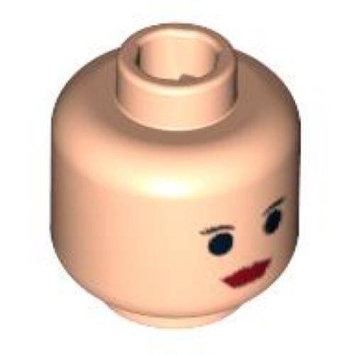 Lego Flesh Head For Female Girl Minifigure Princess Leia Star Wars | eBay