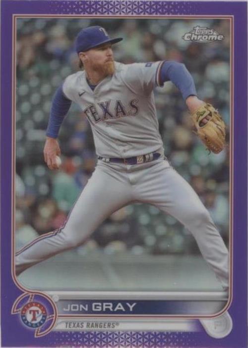 2022 Topps Chrome Update Series - Jon Gray #USC61 Purple Refractor for ...