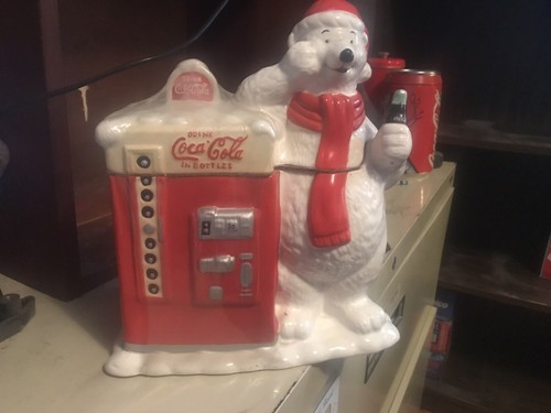 Coca Cola Polar Vending Machine Cookie Jar | eBay