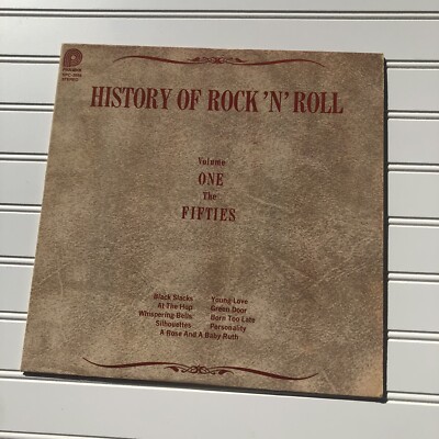 History of Rock n Roll Vol. 1 LP Record SPC-3666 The 1950's Fifties ...