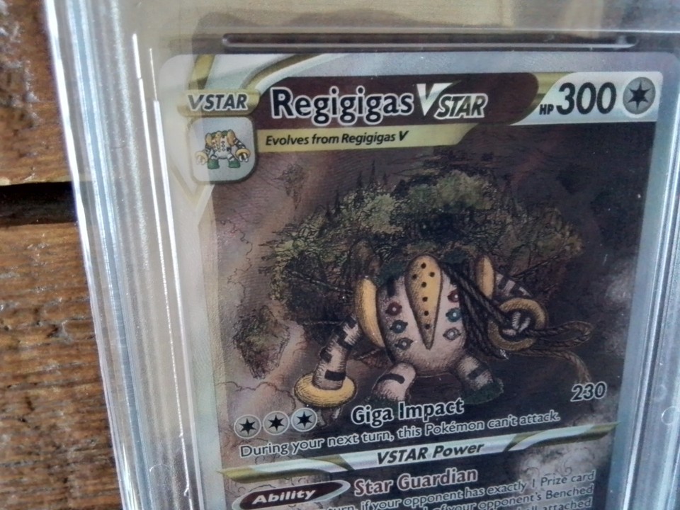 Pokemon Cards promo sr ar regigigas gx vstar secret gg55 ex graded art ...