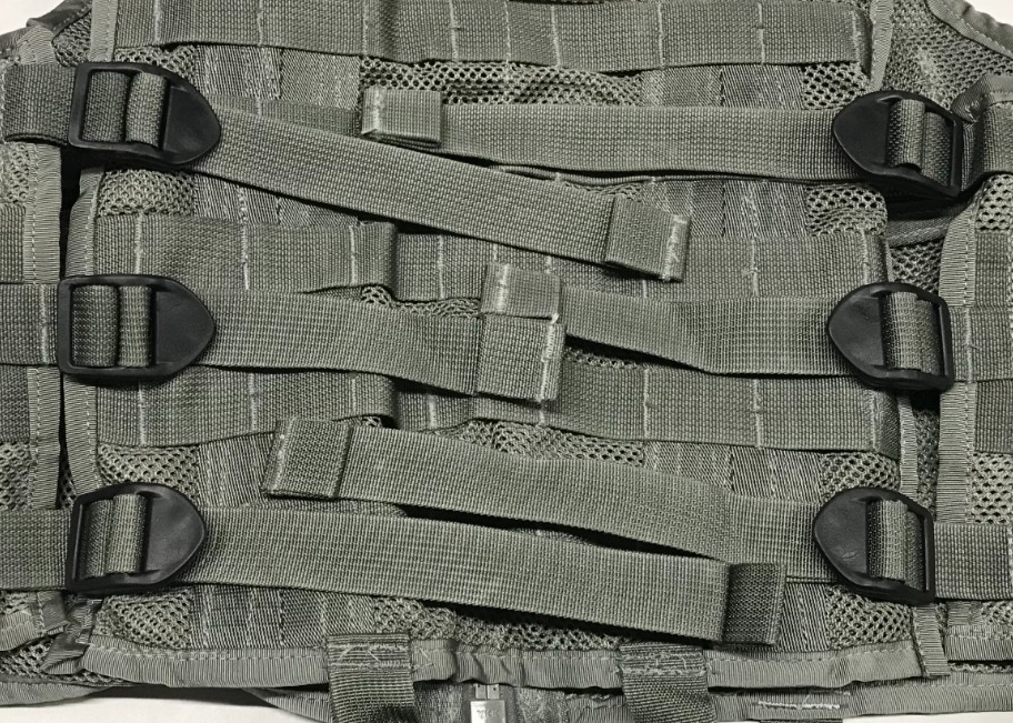 Foliage Green MOLLE Modular Mesh Vest NOS Patriot Performance Materials ...