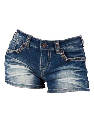 Cowgirl Tuff Western Shorts Womens Wild Mustang 29 Medium SHWMUS | eBay