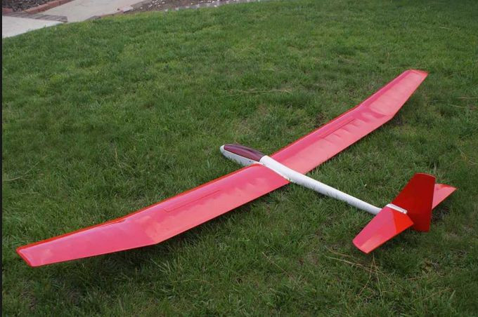 "Aquila" 99 inch Sailplane, Glider, RC AIrplane Printed Plans ...