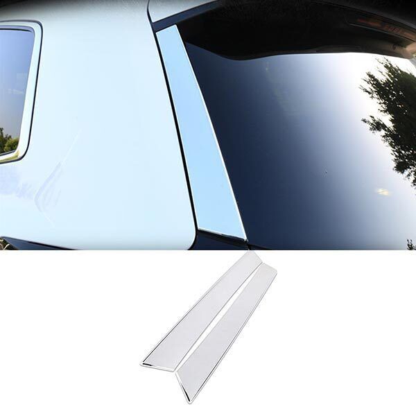 Cover Trim 2PCS For Ford Edge 2015-2020 Rear Wing Side Spoiler ABS ...