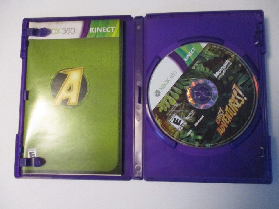 Kinect Adventures (Microsoft Xbox 360, 2010) Requires Kinect Sensor | eBay