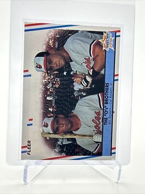 1988 Fleer Bill Ripken/Cal Ripken, Jr. Baseball Card #640 Mint FREE ...
