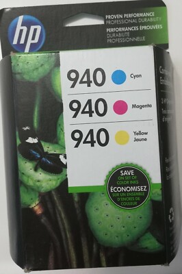 New HP 940 -MULTIPACK- GENUINE HP COLOR INK CARTRIDGES | eBay