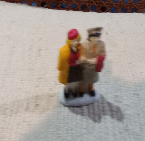 It's A Wonderful Life Christmas Village Figurine - RUTH & HARRY BAILEY ...