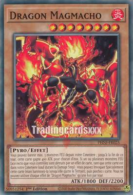 Yu-Gi-Oh! Dragon Magmacho : C PHNI-FR025 | eBay
