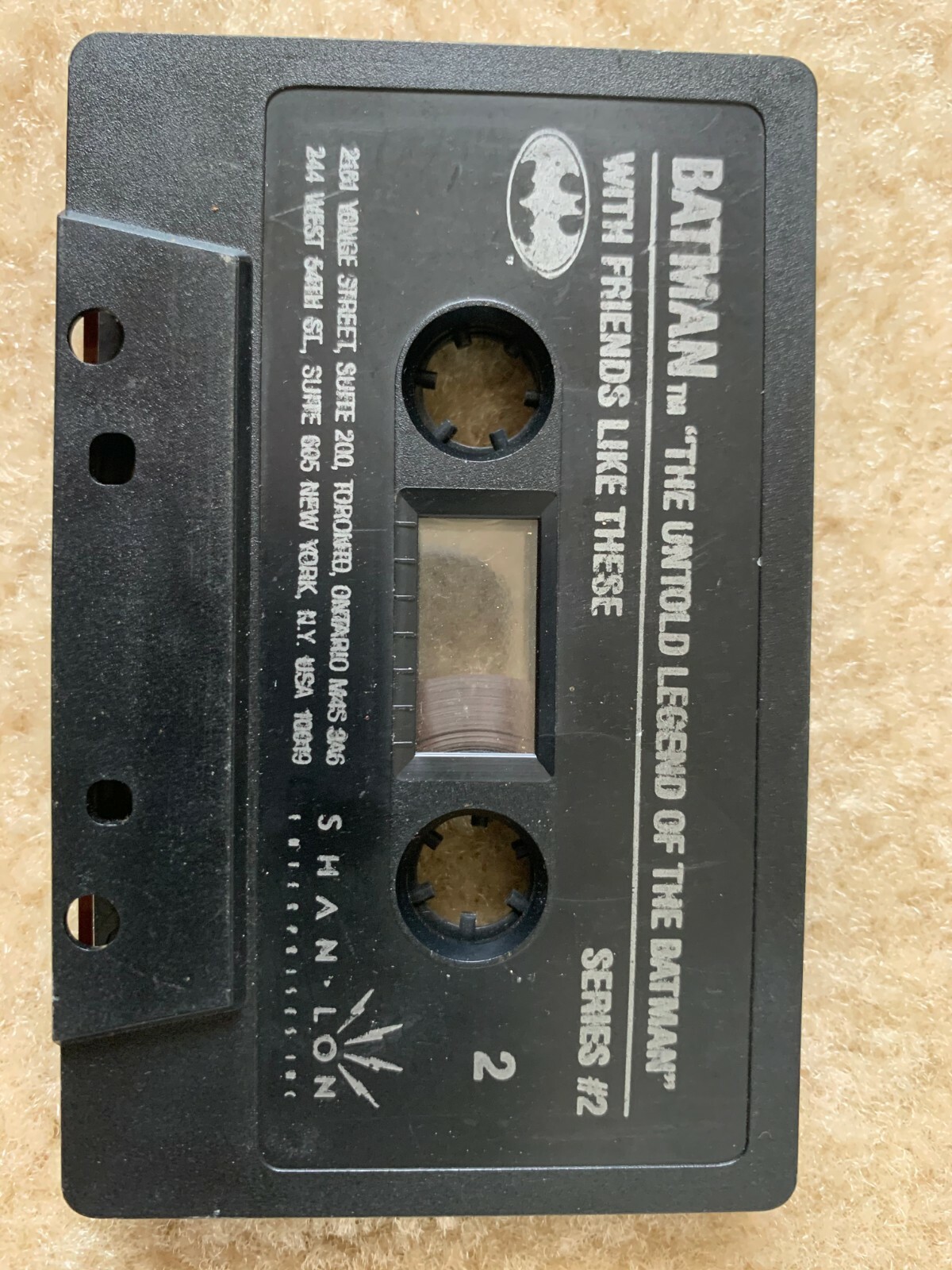 Vintage Batman The Untold Legend of The Batman Cassette Tape Warner ...