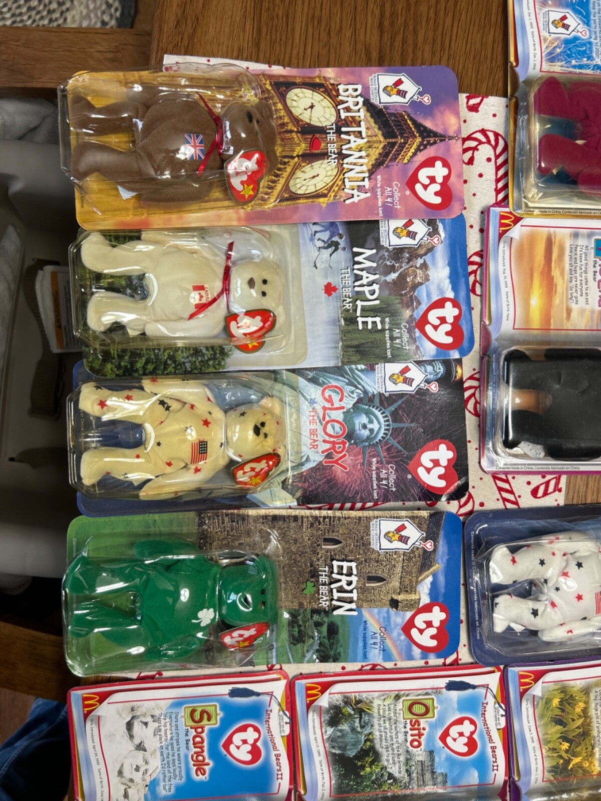 beanie babies rare! 1999 McDonald’s TY Whole set for the price of one ...