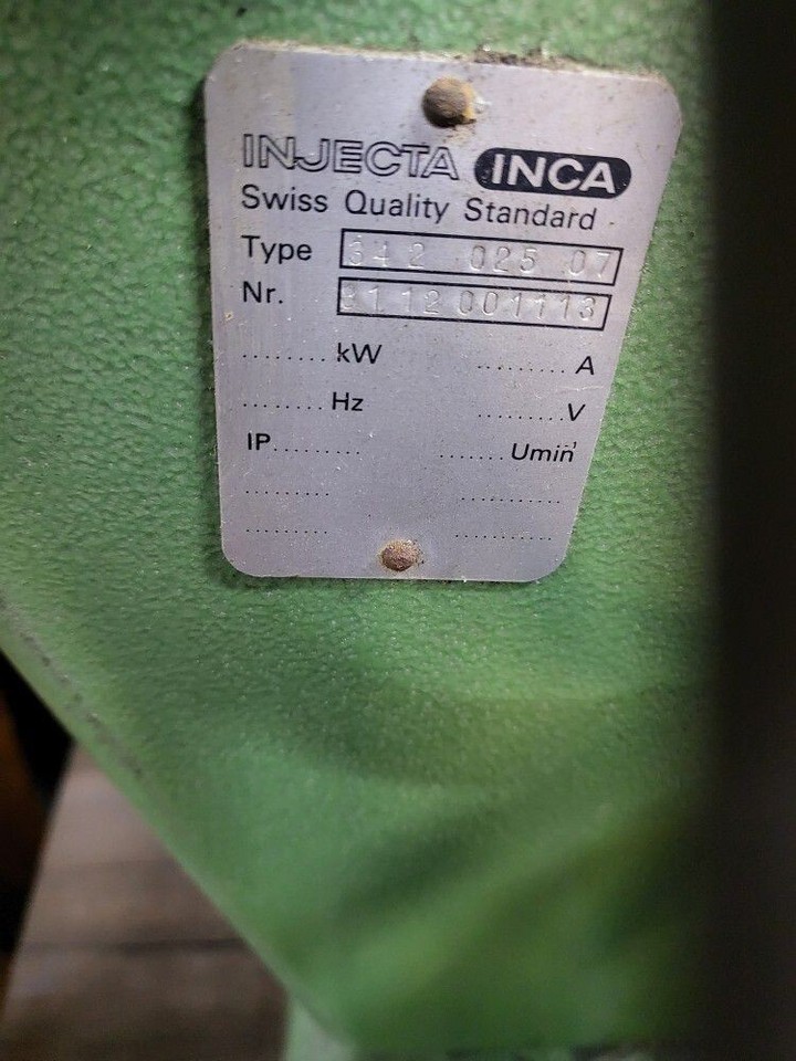 Inca 20" Band Saw Injecta Swiss Quality Standard Bandsaw WoodWorking ...