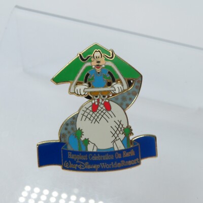 Disney Pin - Goofy - “Happiest Celebration on Earth” World Resort, Hang ...