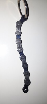 Unique Upcycled Mountain Bike Chain Keyrings - Eco-Friendly Accessories ...