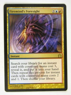 MTG Magic Cards: FIREMIND'S FORESIGHT played # 17D7 | eBay