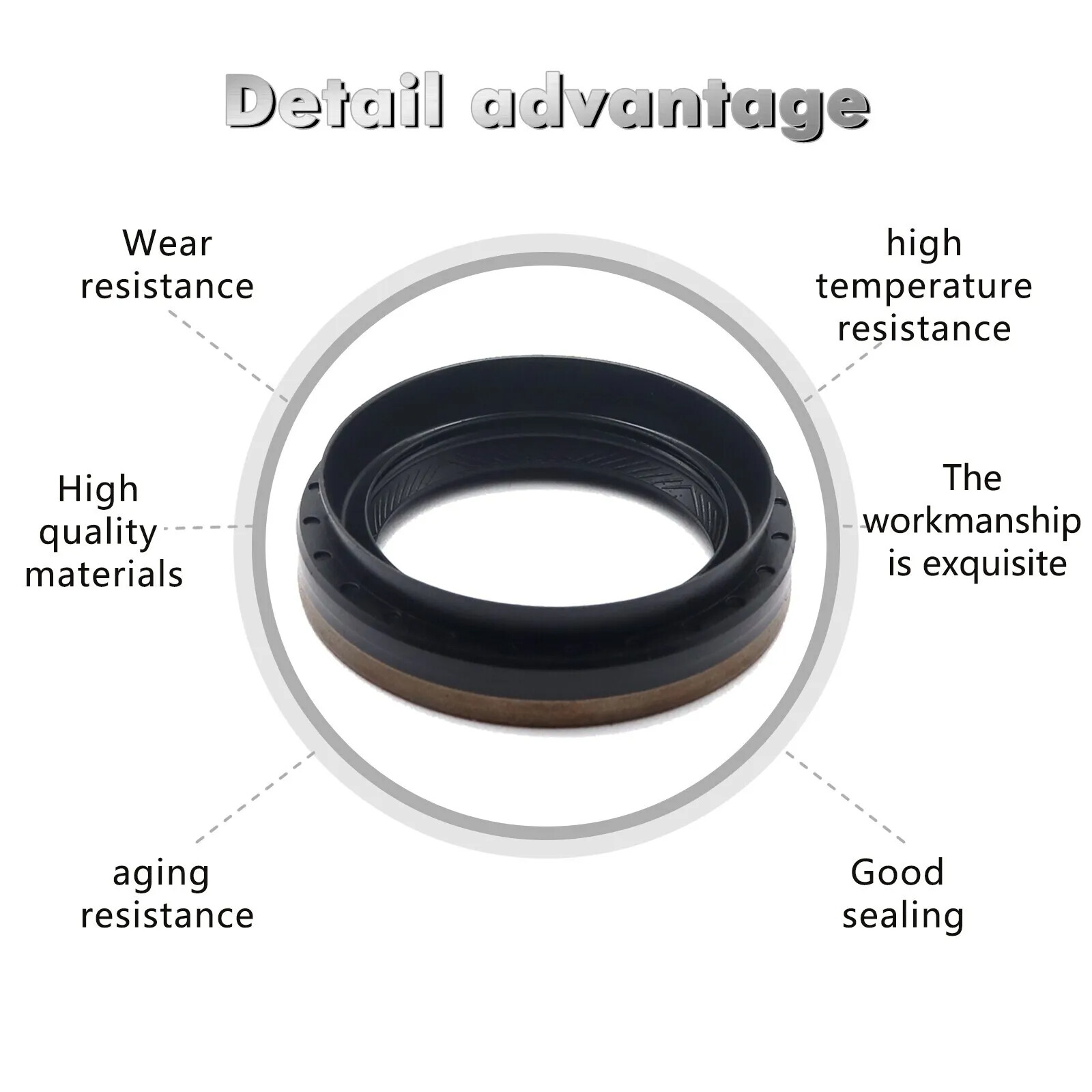 1 Set New Oil Seal Kit Fits For FORD Focus 6DCT250 DPS6 Auto ...