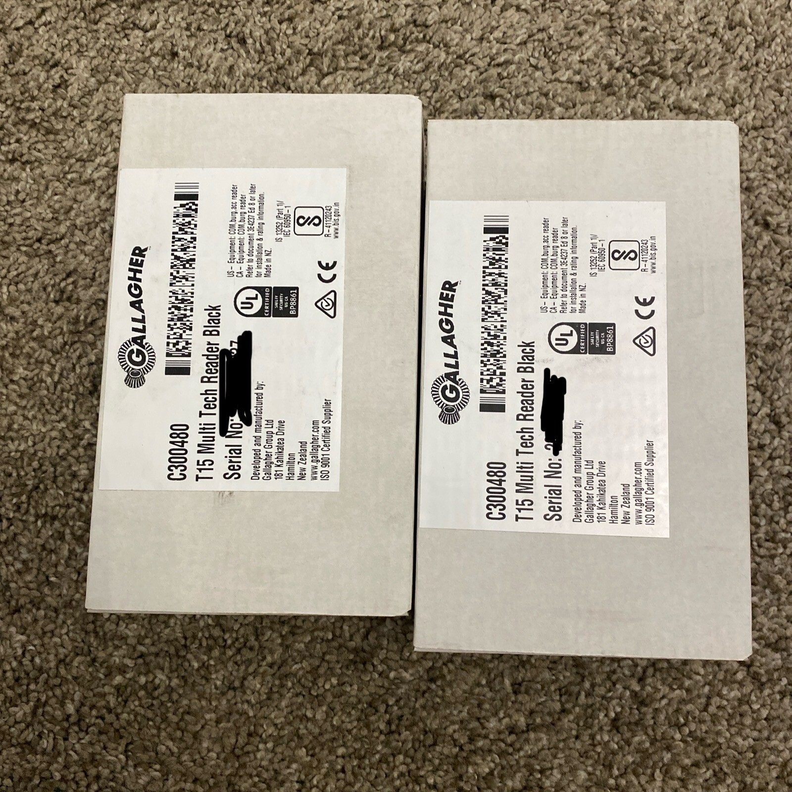Gallagher C300480 T15 Multi Tech Reader Black Factory Sealed Lot Of 2 ...