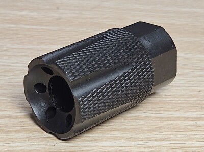 MINI SIZE 1/2x28 Linear Recoil Compensator Front Vent Muzzle Brake for ...