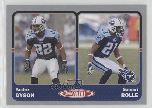 2003 Topps Total Silver Andre Dyson Samari Rolle #438 | eBay