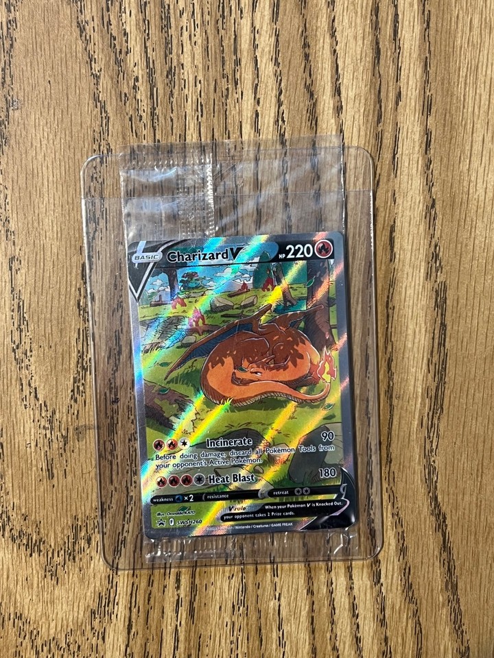Charizard UPC Promo Pokemon Cards SEALED - SWSH260, SWSH262, SWSH261 ...