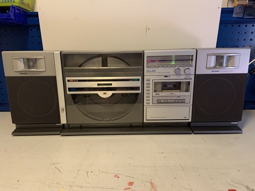 Sharp VZ-3000 Vintage LP Record Player Radio Cassette Tape Deck ...