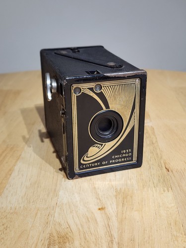 1933 Chicago World Fair Century of Progress Agfa Ansco Box Camera | eBay