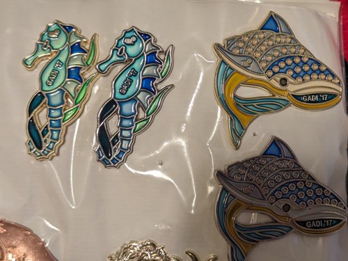 Destination Imagination Sea Creatures Pin Set | eBay