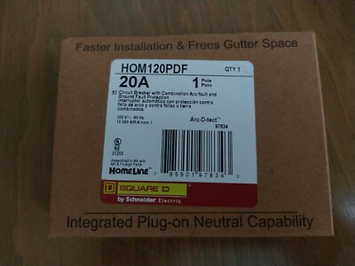 Circuit Breakers - Single Pole 20A