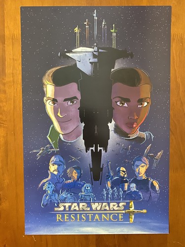 Star Wars Resistance Poster SW Celebration 2019 New | eBay