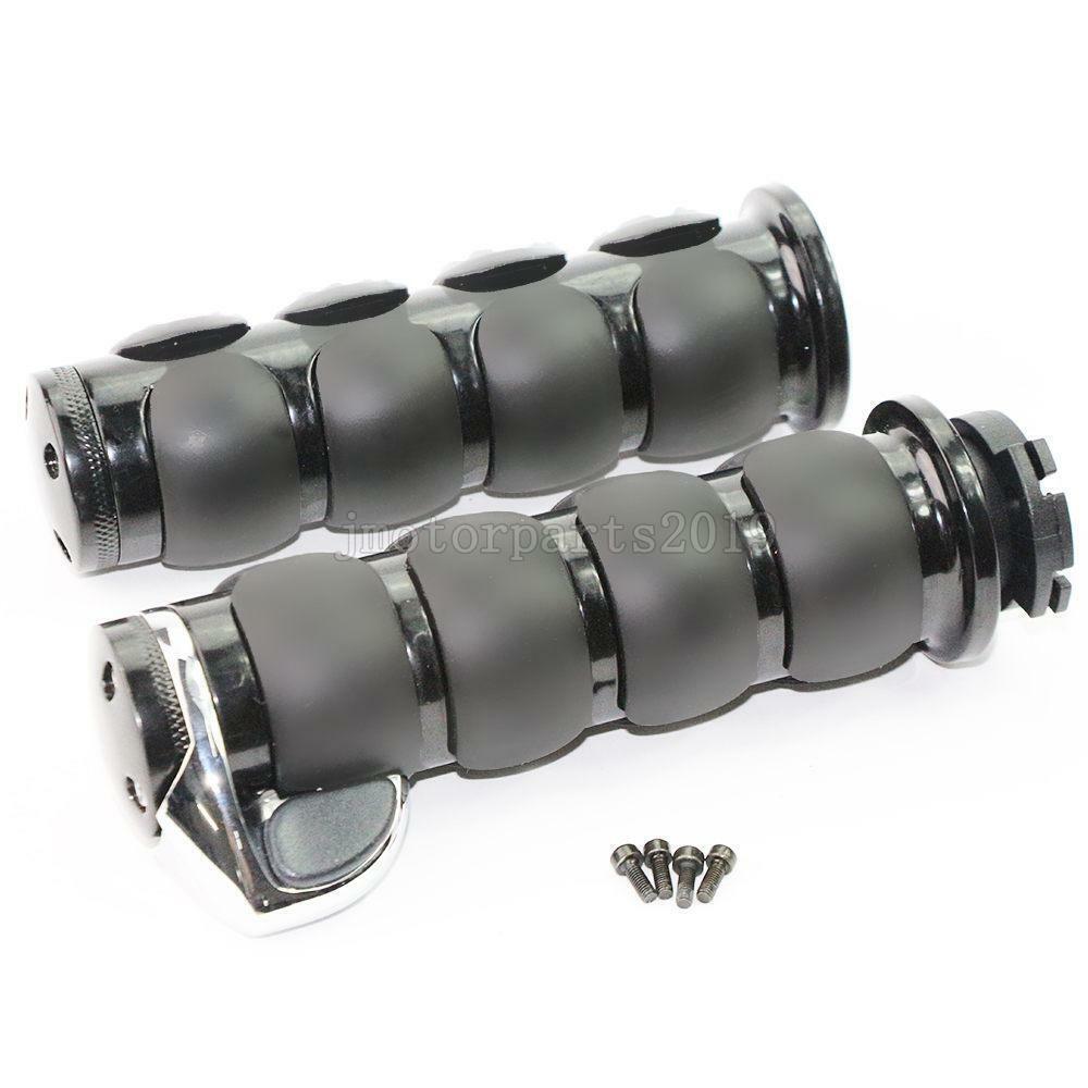 1" Handle Bar Hand Grips For Kawasaki Vulcan VN 1700 1600 1500 2000 900 ...