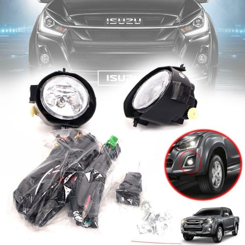 Spot Light Fog Lamp Pair Set Kit Fit For Isuzu Holden Dmax D-max 2016 ...