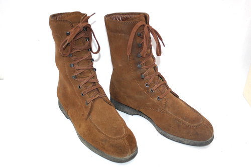 TOD'S women boots sz 8.5 Europe 39.5 brown suede S8902 | eBay Australia
