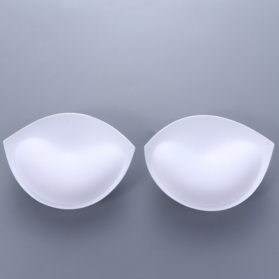 2Pcs Women Bra Tops Push Up Bra Pads Inserts Sponge Breast Enhancers ...