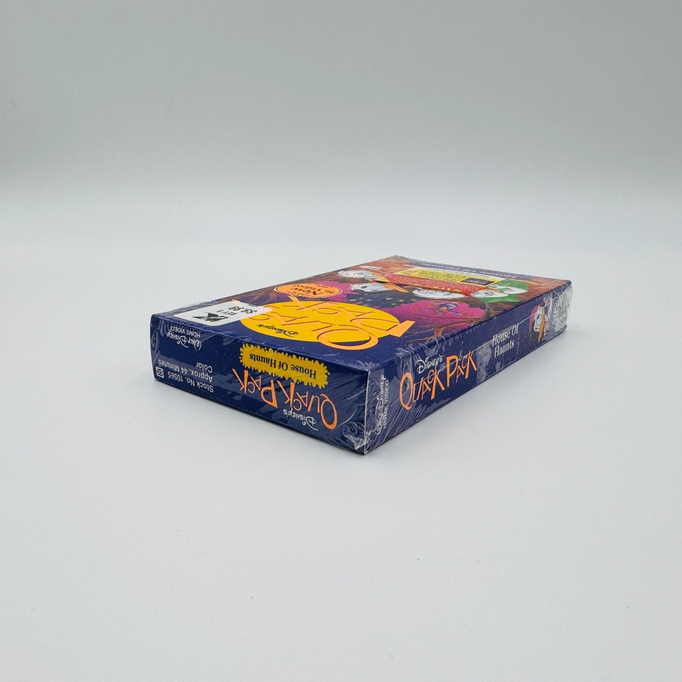 Disney's Quack Pack House of Haunts Donald & Nephews VHS BRAND NEW ...