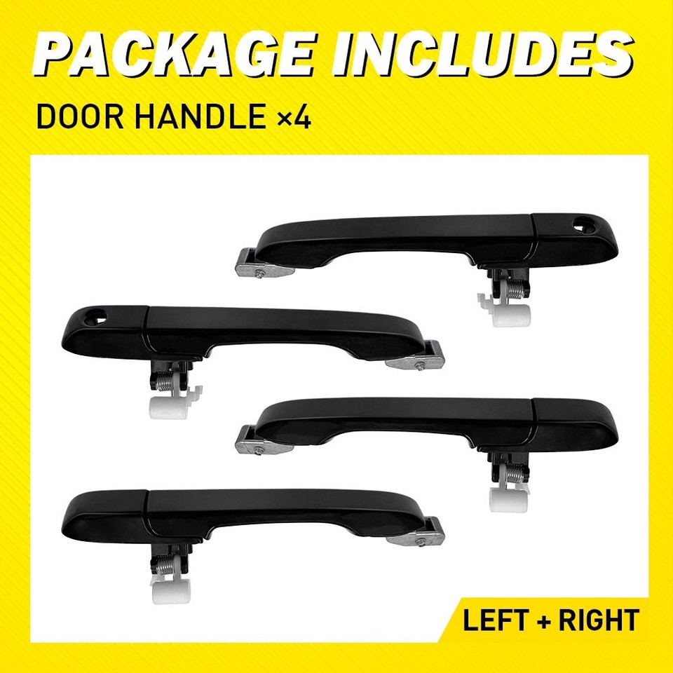 4Pcs/Set Exterior Door Handles For 2002-2006 Honda CR-V SE Front & Rear ...