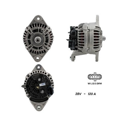 Alternator EB2427G 0124655318 564119 0124655079 0124655077 564109 ...