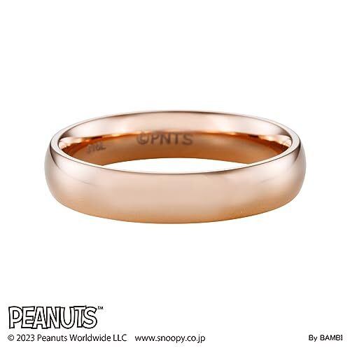 White Clover Snoopy PEANUTS Surgical Stainless Steel Pink Size 7 | eBay