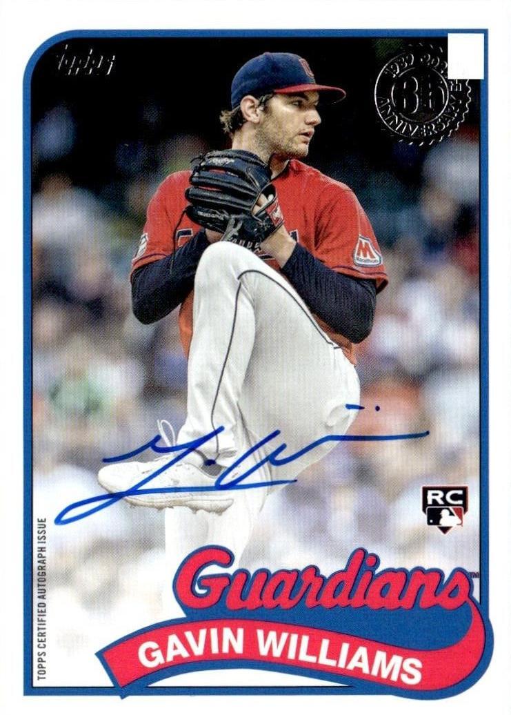 2024 Topps Series 1 - Baseball Stars Autographs Gavin Williams #BSA-GW ...