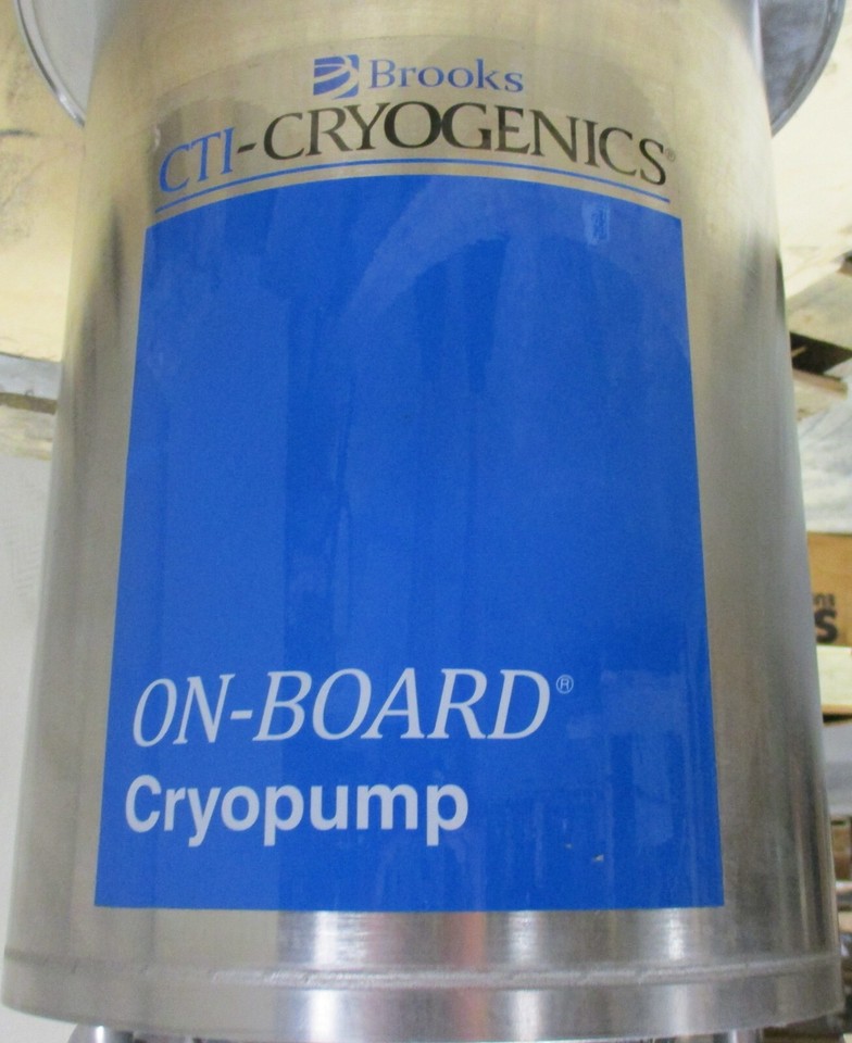 Brooks Automation CTI-Cryogenics On-Board 10 Cryopump 8116231G002R ...
