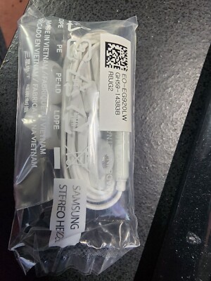 Samsung EO-EG920LW Stereo In-Ear Headset - White for Galaxy Phones | eBay