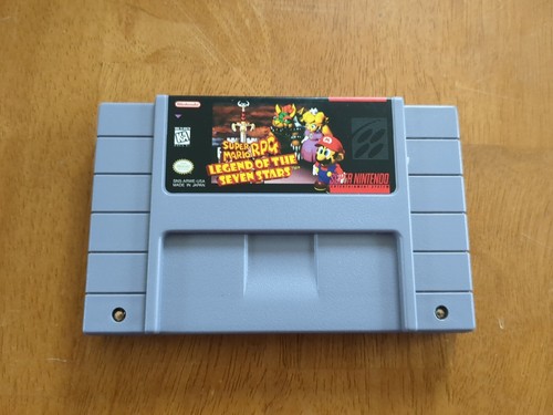 Super Mario RPG: Legend of the Seven Stars (SNES, 1996) [CART ONLY ...