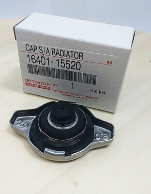 OEM Genuine Toyota Radiator Cap 16401-15520 FITS SELECT COROLLA RAV4 ...