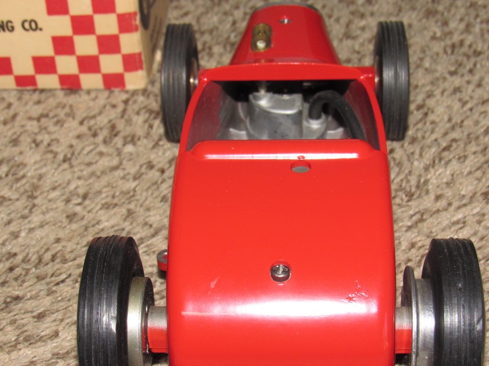 Vintage Cameron Precision Rodzy Tether Race Car new in box | eBay