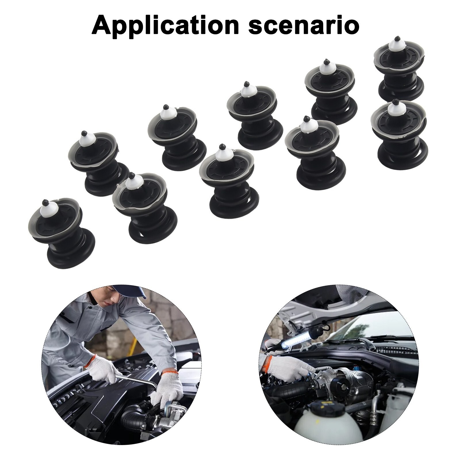 Reliable Interior Door Panel Push Type Clips for PassatBus T5 Taureg ...