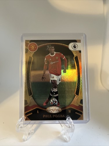 Paul Pogba 2021-22 Panini Chronicles Certified Manchester United Card ...