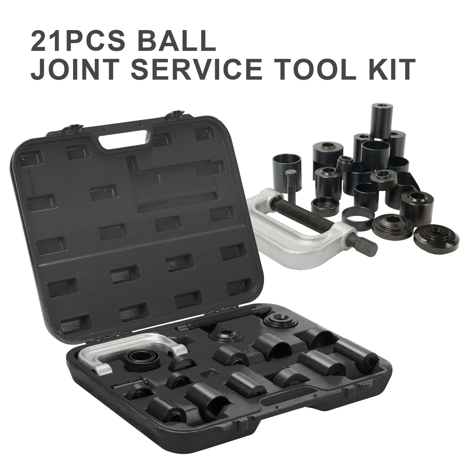 Ball Joint Service Tool & Master Adapter Set With Carrying Case for ...